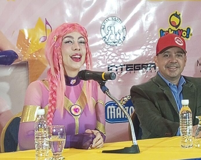 Luli Pampín en Venezuela: “Trabajar con niños es maravilloso”