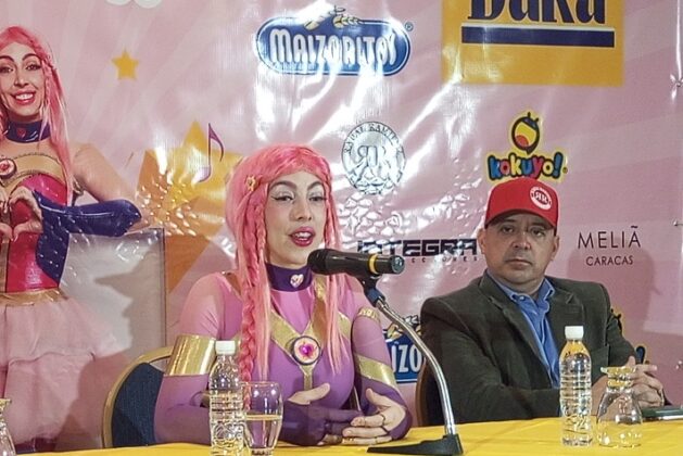 Luli Pampín en Venezuela: “Trabajar con niños es maravilloso”